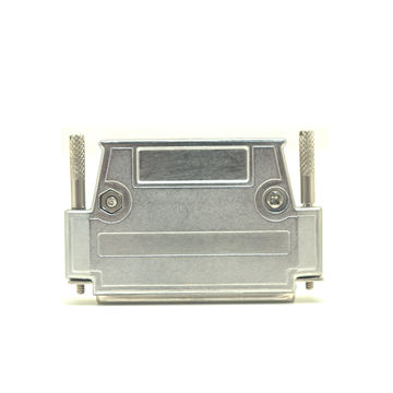 China D-Sub connector housing zinc alloy metal hood DB62 d-sub 37 pin ...
