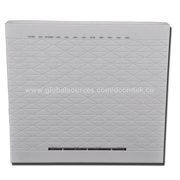 China 11AC 2T2R 1200Mbps wireless VDSL FXS ATA VOIP SIP Modem IAD ...