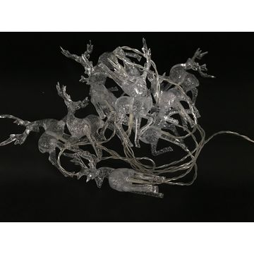 China Christmas Clear Deer Lighting Led Serial Lights String on Global ...