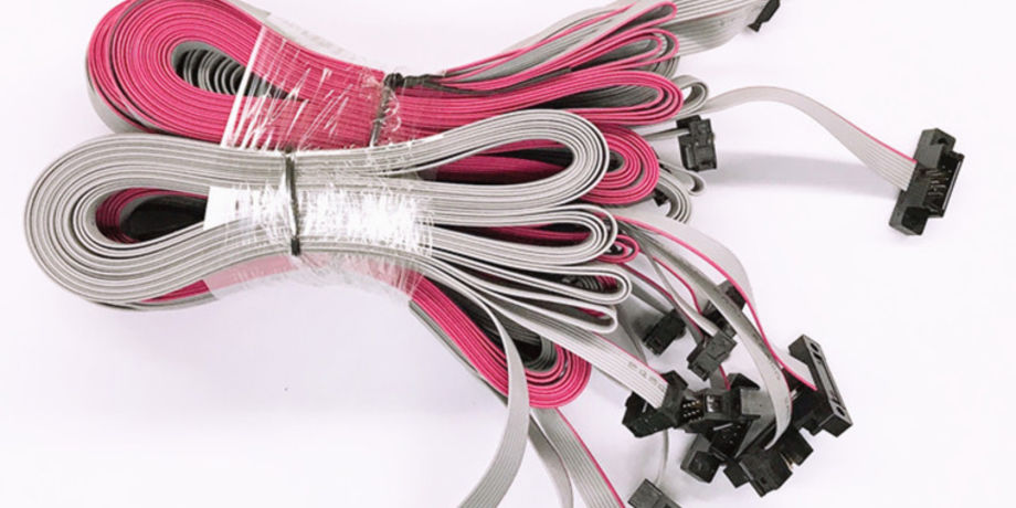 China 2.54mm IDC 8 pin female to 2.54mm box header IDC type male 1.27mm ...