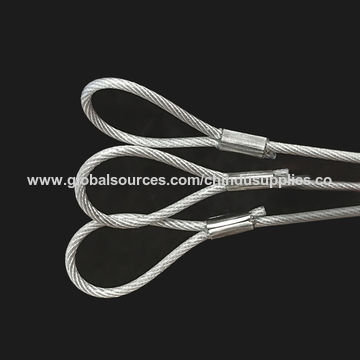 China High Tensile AISI304/316 Stainless Steel Wire Rope Sling with ...