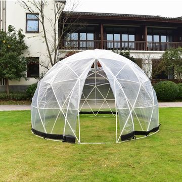 China Garden campiing outdoor picnic transparent garden cottage garden dome igloo bubble tent on ...