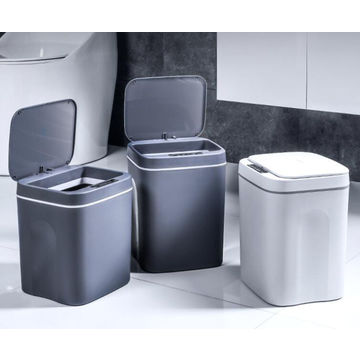 China Household Contactless Intelligent Induction Dustbin on Global ...