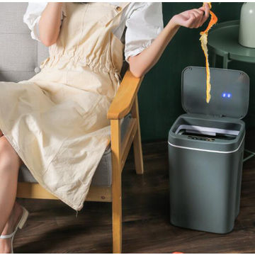 China Household Contactless Intelligent Induction Dustbin on Global ...