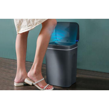 China Household Contactless Intelligent Induction Dustbin on Global ...