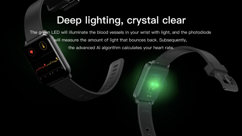 China MedicTec AI Watch Catcher 1, Smart Watch for Android/iOS Phones ...