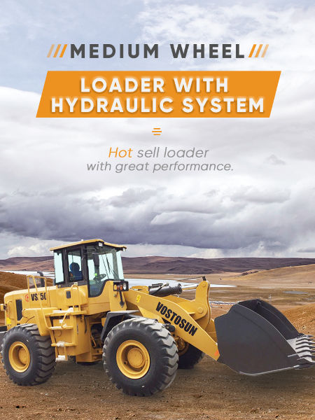 China Wheel Loader VSL50,Engine:162 kw /215 hp, Bucket Capacity: 3.0m³ ...