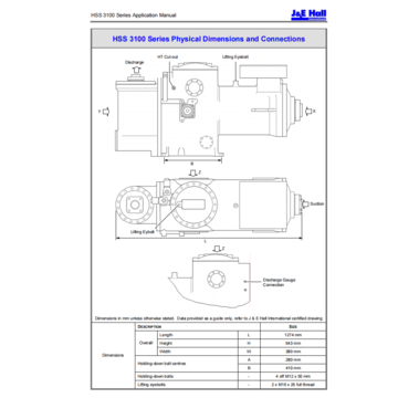 China JE Hall single Screw compressor Frame 4/5/6 for ZUW PFS UAL screw ...