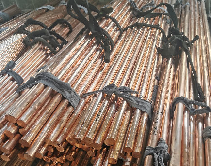China Copper bar, copper rod 99.99% high quality on Global Sources ...
