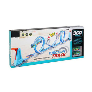 China 360 Degree Rotation Double Ejection Track Sports Alloy Car Toy ...