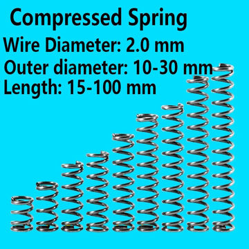 China 2.0mm Compression Spring Compressed Spring Retracing Spring Line ...