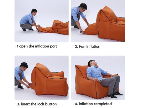 China Inflatable chairs in various model on Global Sources,lazy bag ...
