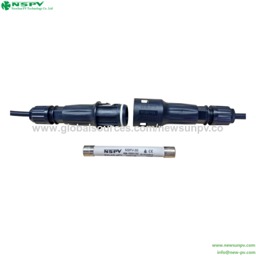 China Factory Price High Voltage Solar Parts Inline Solar Fuse ...