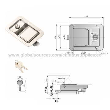 China SUS304 Stainless Steel Locking Generator Sets Lock Cabinet Locks ...