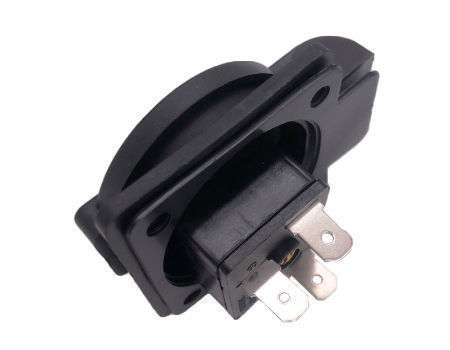 Panel mount Nema 5-15R receptacle waterproof socket outlet, Panel mount ...