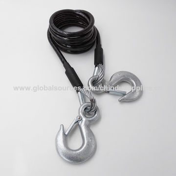China Stainless Steel 304/316 PVC Coated Wire Rope Slings with Hook on ...