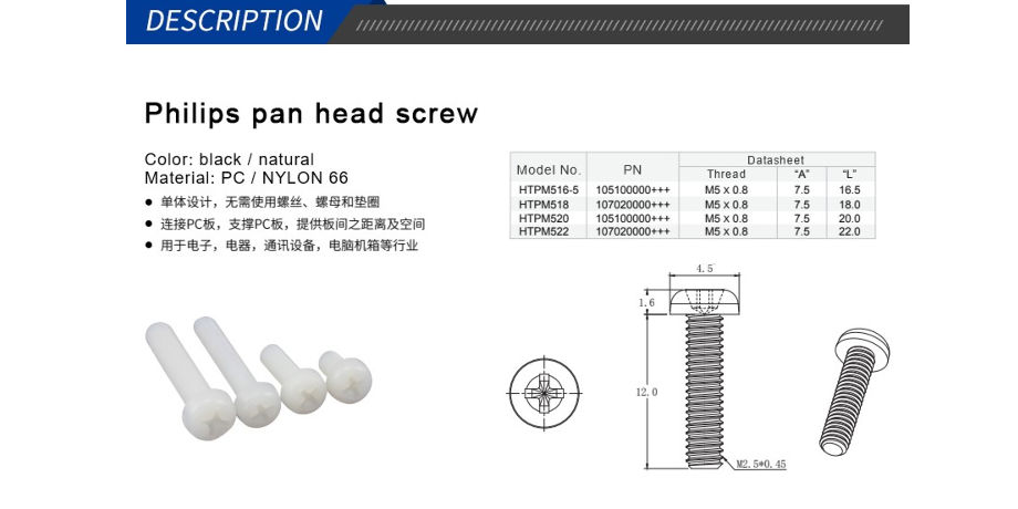 China Plastic Slotted Flat Head Screw, China Wholesale Screw Factory ...