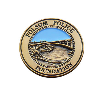 China Customized challenge coin, zinc-alloy/antique copper plating ...