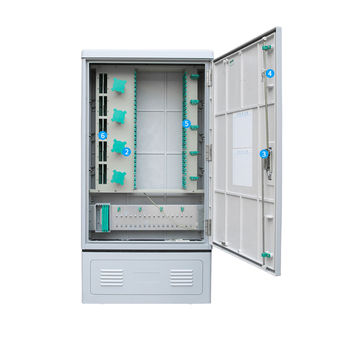 China Gorelink Outdoor fiber distribution terminal cabinet box , Floor ...