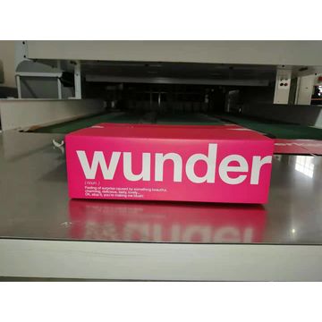 China Food packaging boxes,RSC boxes in light pink with custom logo fro ...