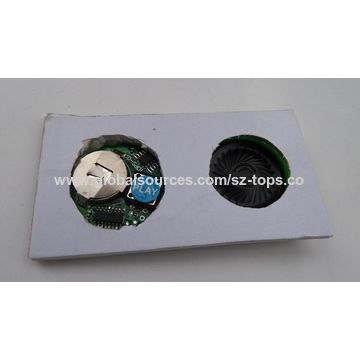 China Waterproof Sound Modules for Electronic Toys on Global Sources ...