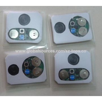 China Waterproof Sound Modules for Electronic Toys on Global Sources ...