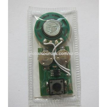 China Waterproof Sound Modules for Electronic Toys on Global Sources ...