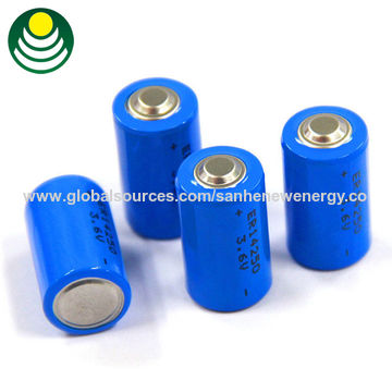China China ER14250 battery equivalent er14250h 1/2aa 3.6v Lithium ...