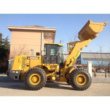 China 6 ton front loader, high quality hydraulic 6000kg wheel loader ...
