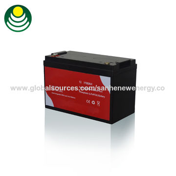 China Long life lifepo4 12v 100ah deep cycle lithium ion batteries ...