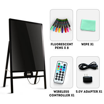 China Bar ads showing led neon sign writing board for advertising ...