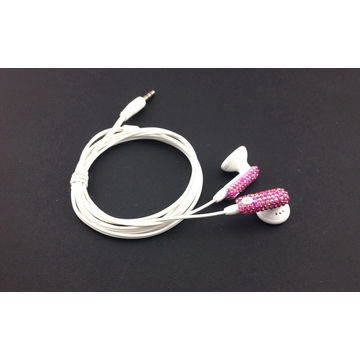 China Promotional in ear diamond studded crystal beads rhinestone ...