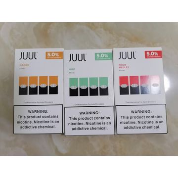 China JUUL pod 4pcs for pack 8 flavors on Global Sources,juul pod,juul,pod