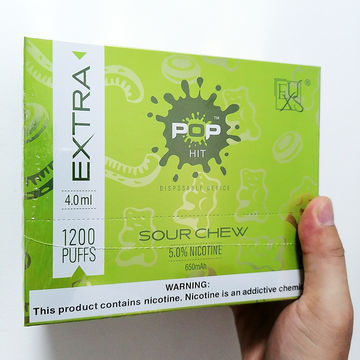 China Wholesale POP HIT extra disposable device 1200puffs vape pen ...