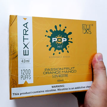 China Wholesale POP HIT extra disposable device 1200puffs vape pen ...