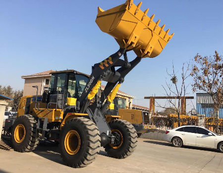 China Wheel Loader, 5 ton, 3 cbm, Payloader, Front End Wheel Loader ...