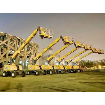 China 16m Electric Articulating Boom Lifts Aerial Work Platform 230 kg ...
