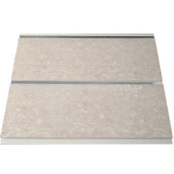 China New marble color ceiling with middle groove artistic ceilings ...