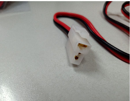 Icom Power cable 14 GA 1.9 meters Red/Black Cigarette lighter connector ...