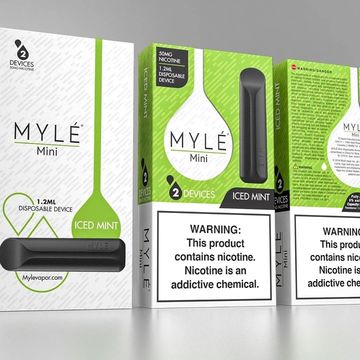 China 320 puffs Myle Mini USA 2pcs A Pack Myle Mini Disposable Vape Pen ...
