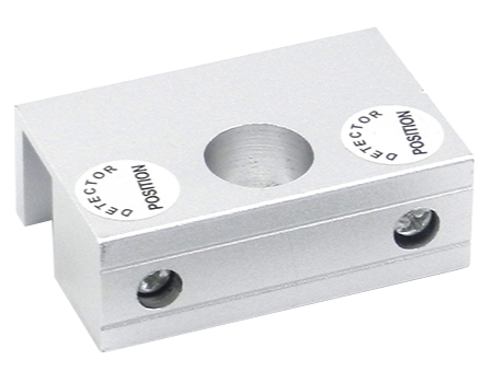 China Aluminum material drop bolt lock u bracket for frameless glass ...