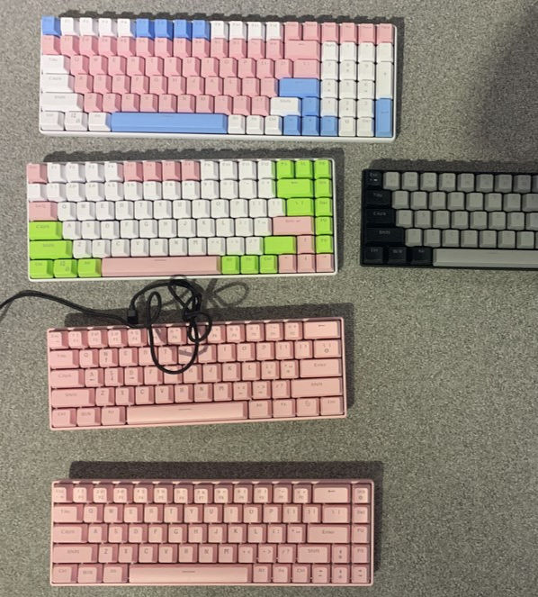 China OEM colorful mechanical laptop PC mini Gaming keyboard for young ...