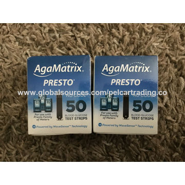 Canada AgaMatrix Presto Test Strips on Global Sources,test strips ...