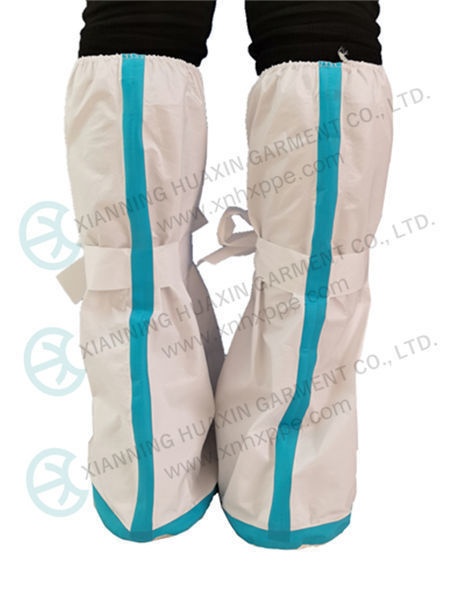 China Durable Disposable Non-slip Microporous Shoe Cover Safety Boot ...