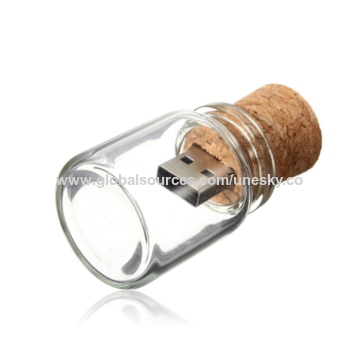 China Clear Bottle usb flash drive custom usb disk on Global Sources ...