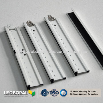China USG Boral FineLine false ceiling grids on Global Sources,T grids ...