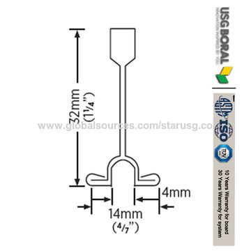 China DONN Fine Line ceiling grids system on Global Sources,T grids,T ...