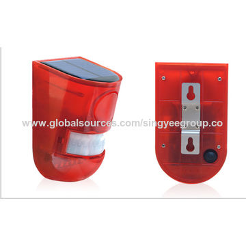 China Solar sensor alarm, outdoor anti-theft alarm, farm infrared ...