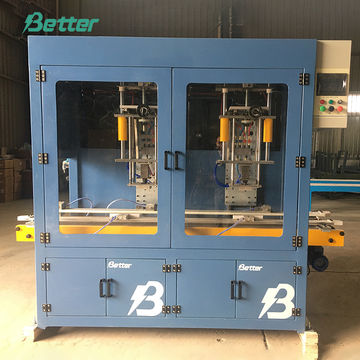 China Battery Pole Burning Machine, to weld the battery pole with the ...