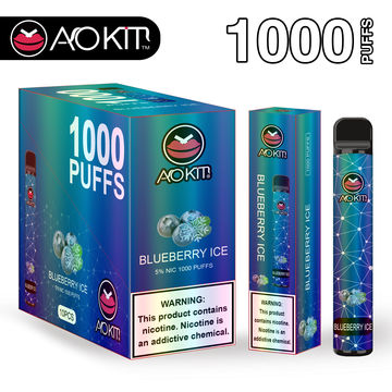 China 1000 Puffs 5% Nicotine Aokit 1000 Vaporizer Pen Popuar In ...